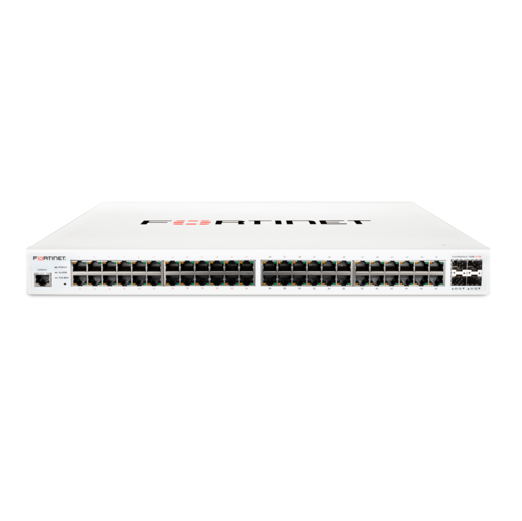 NEW Fortinet FortiSwitch FS-148E Layer 2 Managed Switch 48xGE RJ45 LAN ...